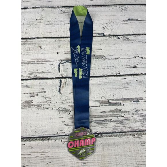 Party Supplies | Bounce Champ The Great Inflatable Race Medal Award ...